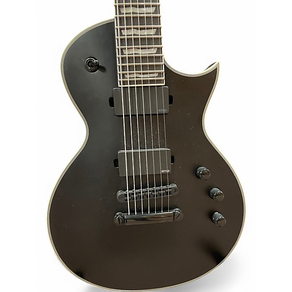 Used ESP Used ESP EC407 Black Solid Body Electric Guitar Black | Guitar ...