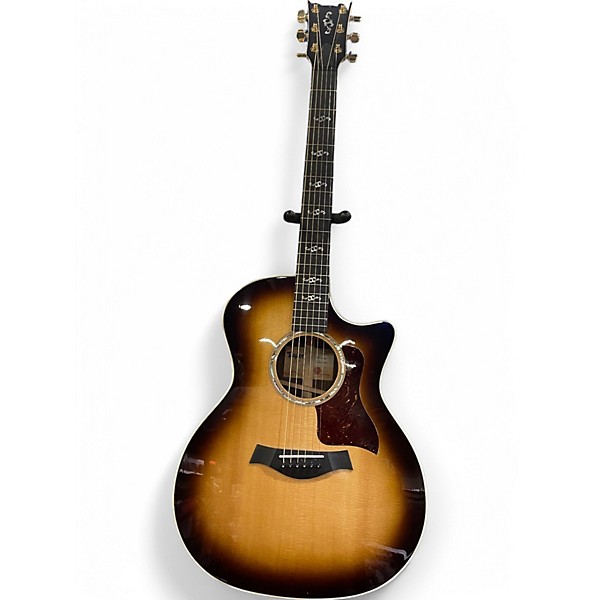 Used Taylor custom 414ce shaded edge burst Acoustic Electric Guitar ...