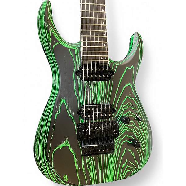 Used Jackson Used Jackson FSR Pro Series DKA7 Dinky 7 String Green ...