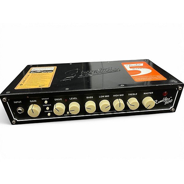Used Fender Used Fender RUMBLE 500 Bass Amp Head | Guitar Center