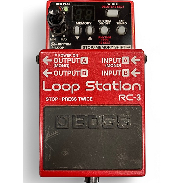 Used BOSS Used BOSS RC3 Loop Station Pedal | Guitar Center