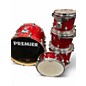Used 1990s Premier 5 Piece XPK Red Drum Kit Red | Guitar Center