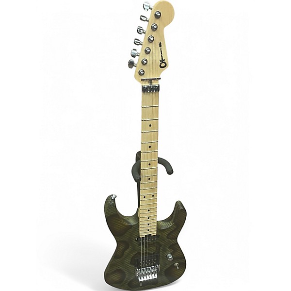 Used Charvel WARREN DIMARTINI Snakeskin Solid Body Electric Guitar ...