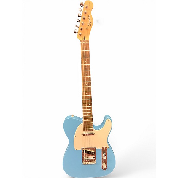 Used Squier Used Squier Affinity Telecaster Blue Solid Body Electric ...