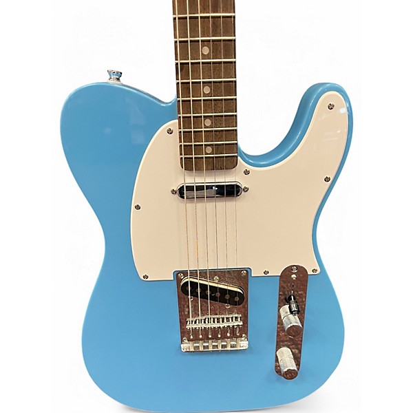 Used Squier Used Squier Affinity Telecaster Blue Solid Body Electric ...