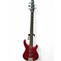 Used Fender SQ MB-5 Candy Apple Red Electric Bass Guitar Candy Apple ...