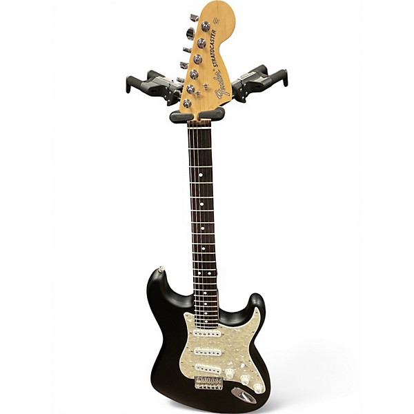 Used Fender Mod Shop Stratocaster Matte Black Solid Body Electric ...