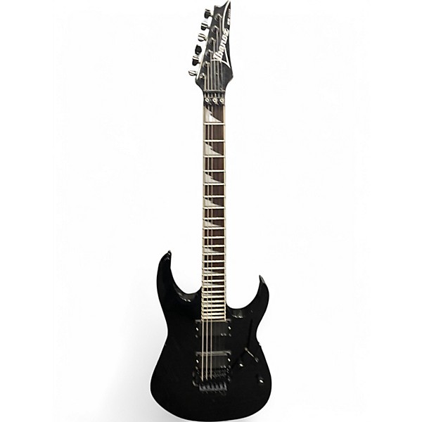 Used Ibanez Used Ibanez RG320 dx Black Solid Body Electric Guitar Black ...