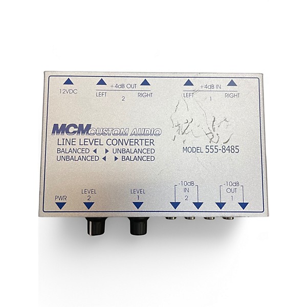 Used Mcm Custom Audio Used Mcm Custom Audio Line Level Converter Signal ...