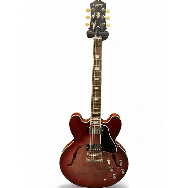 Used Epiphone ES-335 FIGURED RASPBERRY BURST Hollow Body Electric ...