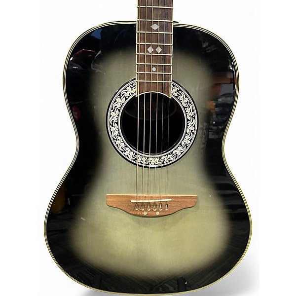 Used Ovation Used Ovation CC67 Celebrity Gray Burst Acoustic Electric ...