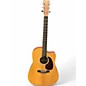 Used Martin Used Martin DCPA5 Natural Acoustic Electric Guitar Natural ...