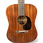 Used Martin D15M Natural Acoustic Guitar Natural | Guitar Center