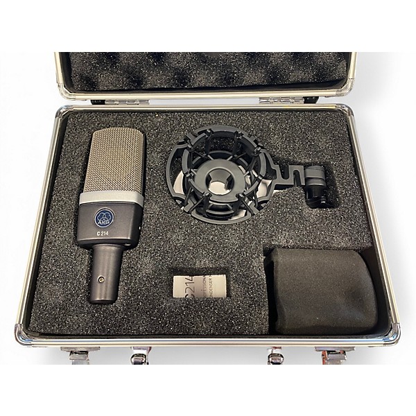 Used AKG Used AKG C214 Condenser Microphone | Guitar Center