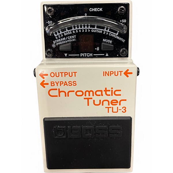 Used BOSS Used BOSS TU3 Chromatic Tuner Pedal | Guitar Center