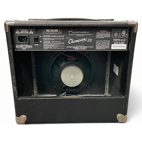 Used Fender Used Fender Champion 20 Guitar Combo Amp | Guitar Center