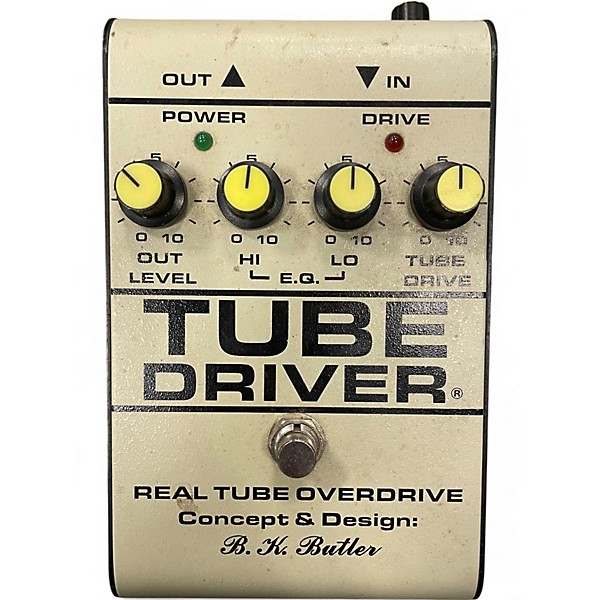 Used Bk Butler Used Bk Butler 4-Knob Tube Driver Effect Pedal | Guitar ...