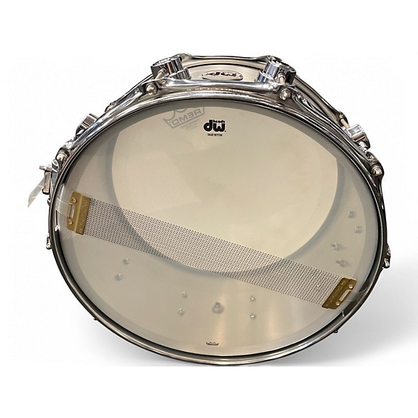 Used DW Used DW 6.5X14 Collector's Series Aluminum Snare Metallic ...