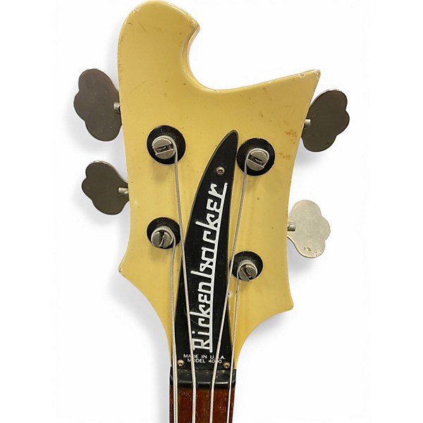 Used Rickenbacker Vintage 1979 Rickenbacker 4000 white Electric Bass ...