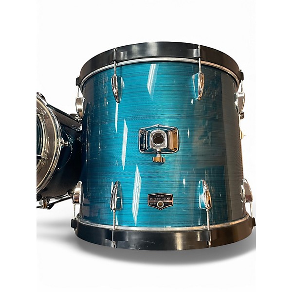 Used TAMA 4 Piece Imperialstar Blue Drum Kit Blue | Guitar Center