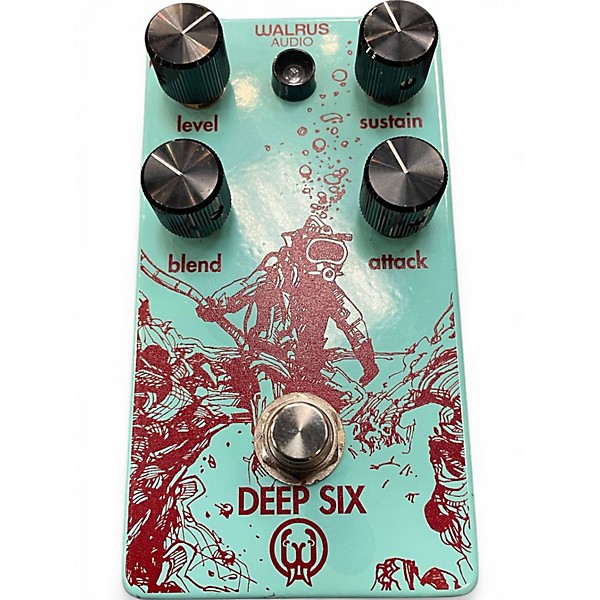 Used Walrus Audio Deep Six Compressor Effect Pedal | Guitar Center