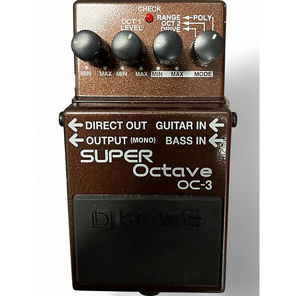 Used BOSS Used BOSS OC3 Super Octave Effect Pedal | Guitar Center