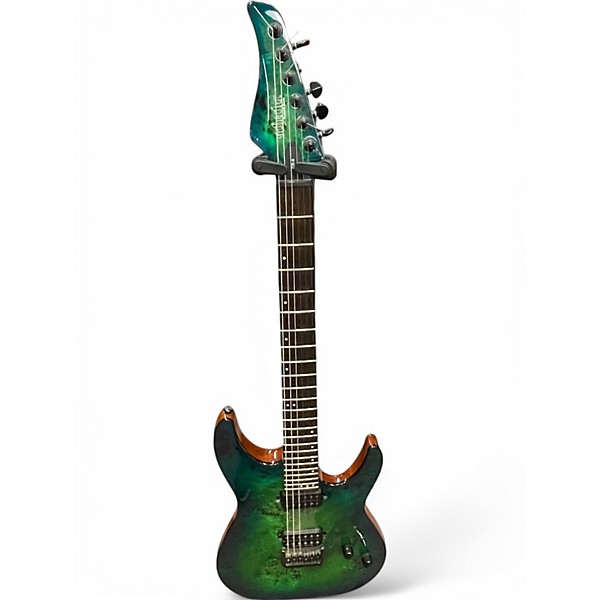 Used Schecter Guitar Research Used Schecter Guitar Research CR6 GREEN ...