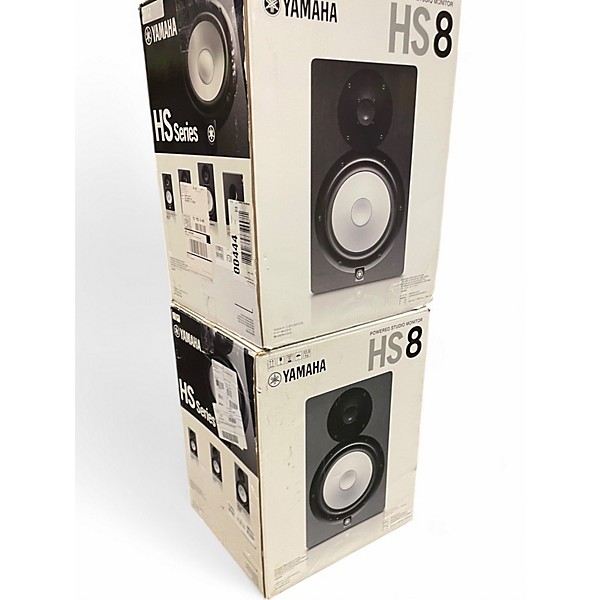 Used Yamaha Used Yamaha HS8 Pair Powered Monitor | Guitar Center