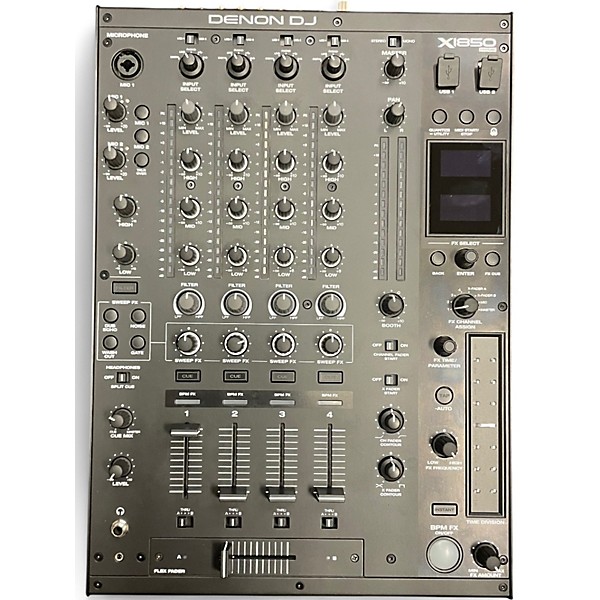 Used Denon DJ Used Denon DJ X1850 DJ Mixer | Guitar Center