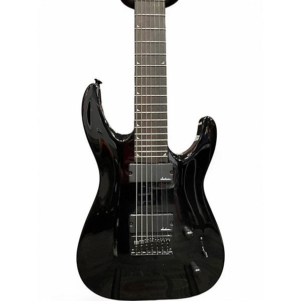Used Jackson Used Jackson JS22-7 Dinky 7 String Black Solid Body ...