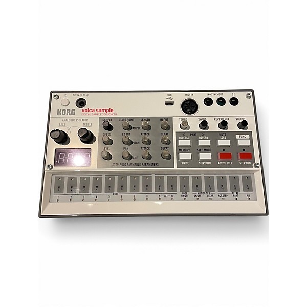 Used KORG Used KORG VOLCA SAMPLE digital sample sequencer Synthesizer | Guitar Center