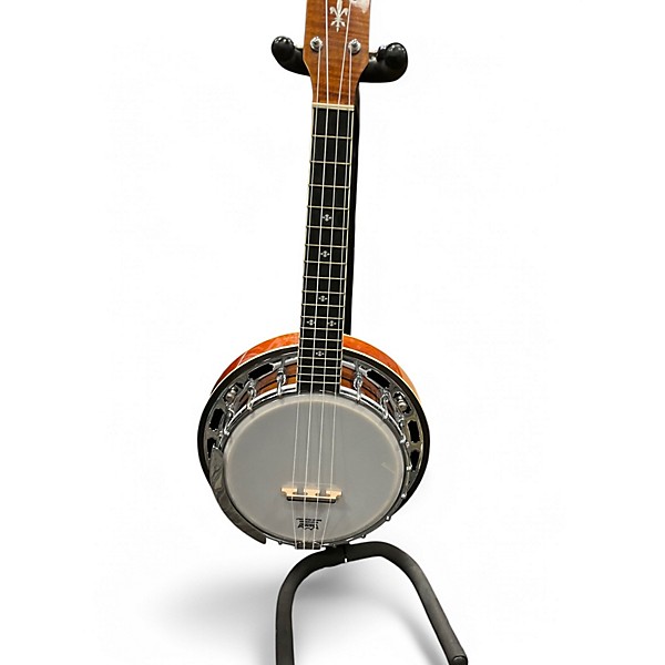 Used Gold Tone Used Gold Tone Banjolele-DLX Natural Banjolele Natural ...