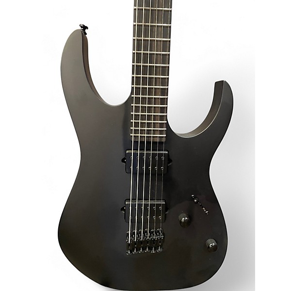 Used Ibanez Used Ibanez RGRTBB21 Black Baritone Guitars Black | Guitar ...