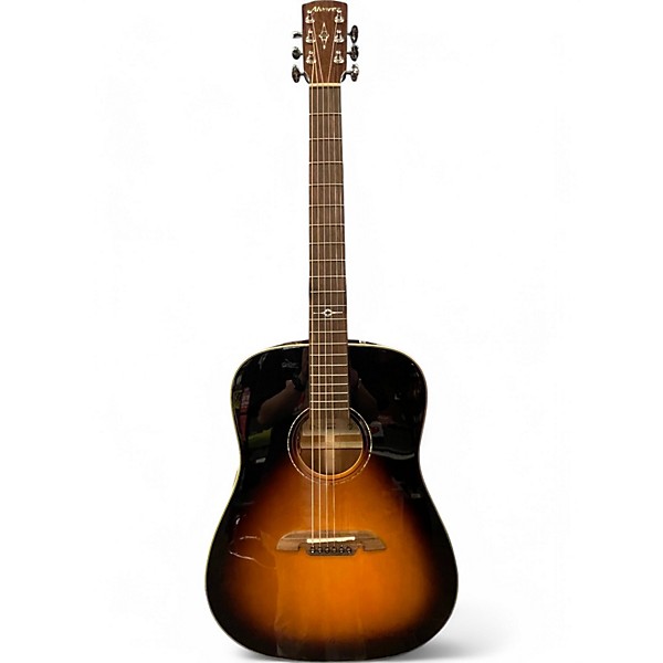 Used Alvarez Used Alvarez MD60EV8 Vintage Sunburst Acoustic Electric ...