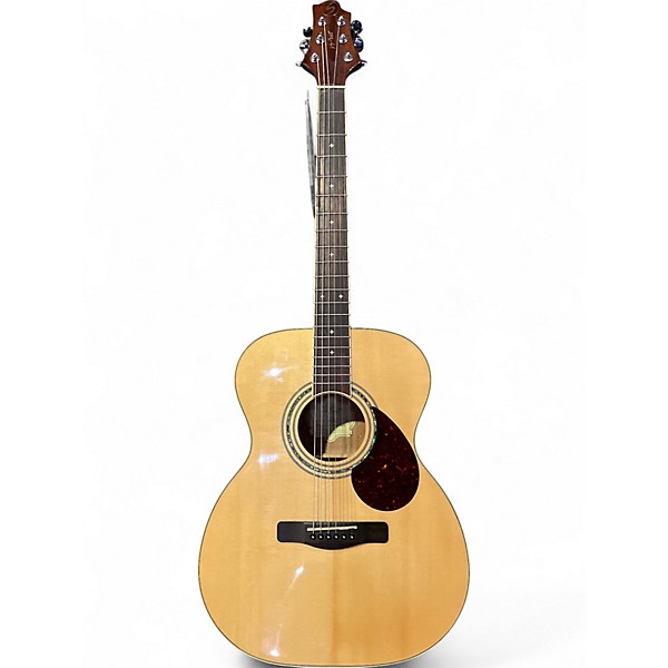 Used Samick OM-5/N Natural Acoustic Guitar Natural | Guitar Center