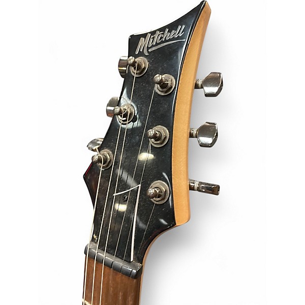 Used Mitchell Used Mitchell MD200 Black Solid Body Electric Guitar ...