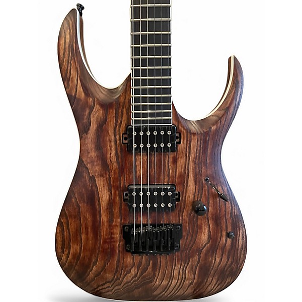 Used Ibanez RGAIX6U Iron Label Antique Brown Solid Body Electric Guitar ...