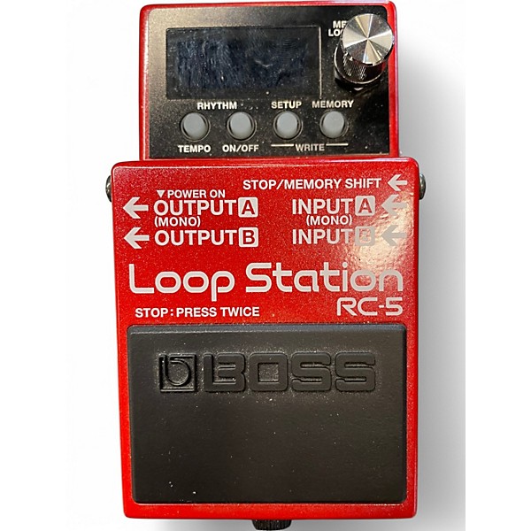 Used BOSS Used BOSS RC5 LOOP STATION Pedal | Guitar Center