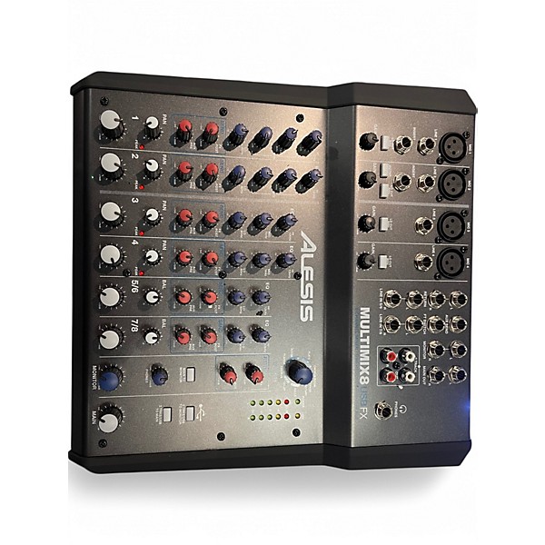 Used Alesis Used Alesis MultiMix 8 USB 8-Channel Unpowered Mixer ...