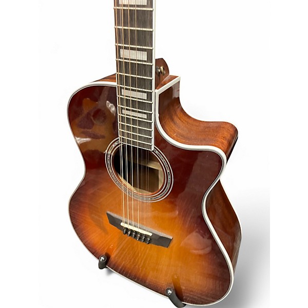 Used D'Angelico Used D'Angelico Premier fulton 3 Color Sunburst 12 ...