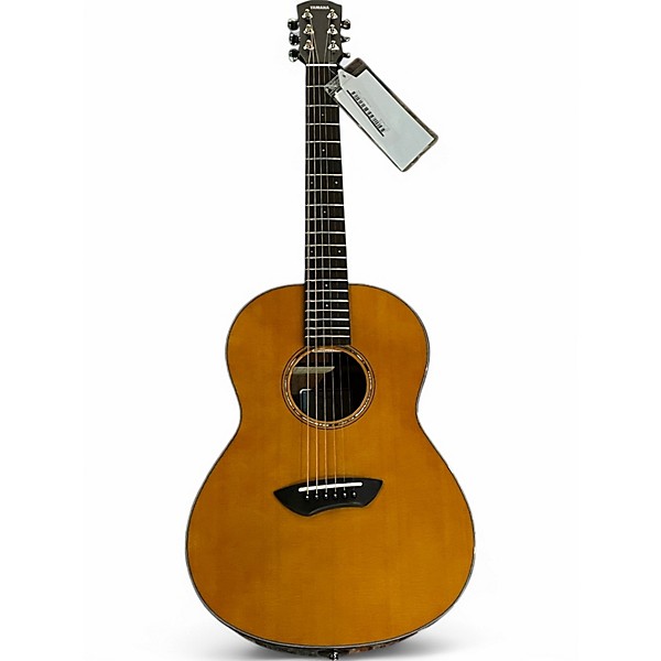 Used Yamaha CSFTA Natural Acoustic Electric Guitar Natural | Guitar Center