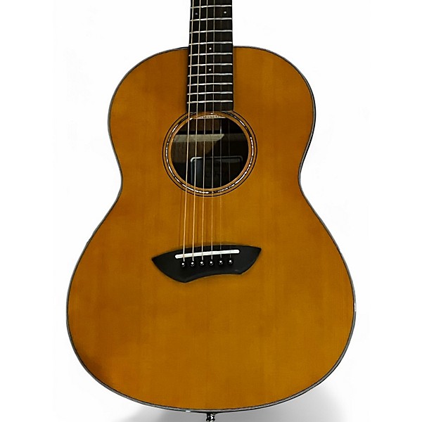 Used Yamaha CSFTA Natural Acoustic Electric Guitar Natural | Guitar Center
