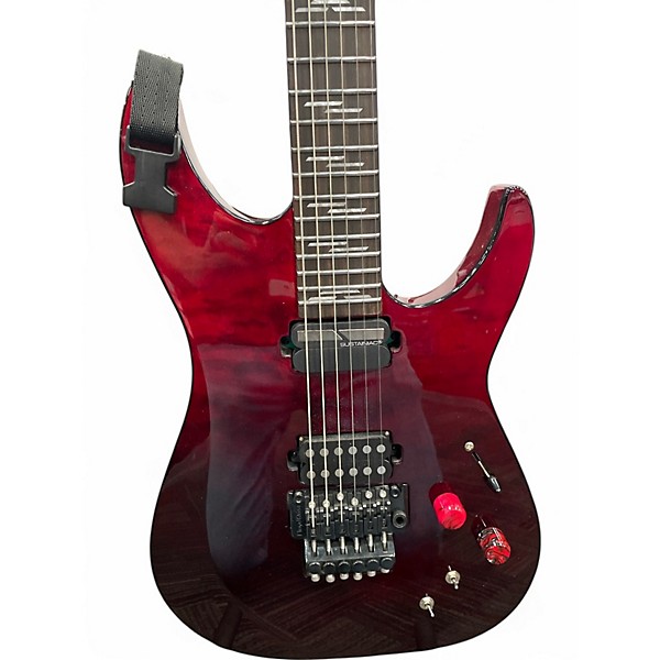 Used Schecter Guitar Research REAPER 6 FR S ELITE Crimson Red Trans ...