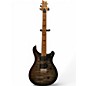 Used PRS Used PRS SE Custom 24 Trans Black Solid Body Electric Guitar ...