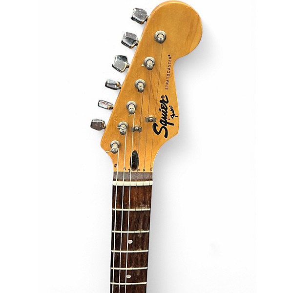 Used Squier Used Squier Standard Stratocaster Black Solid Used Squier Used Squier Standard Stratocaster Black Solid