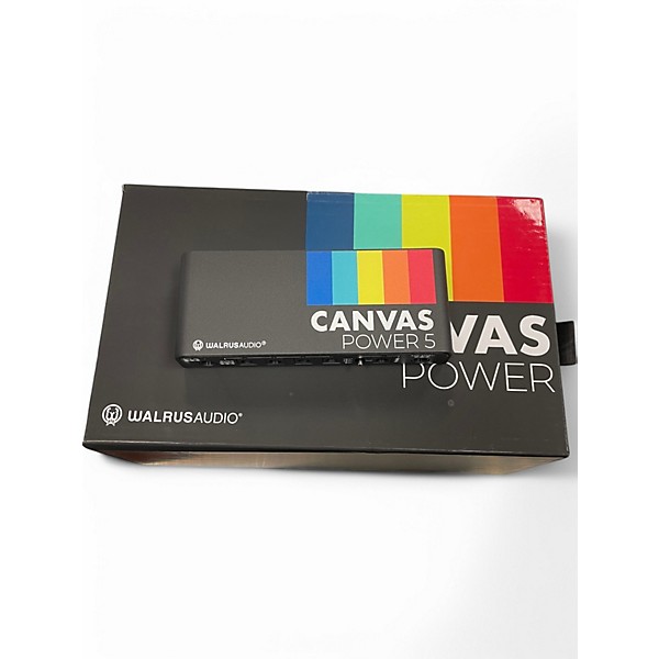 Used Walrus Audio Used Walrus Audio canvas power 5 Power Supply | Guitar Center