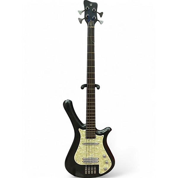 Used Warwick Vintage 1996 Warwick Fortress One Trans Black Electric ...