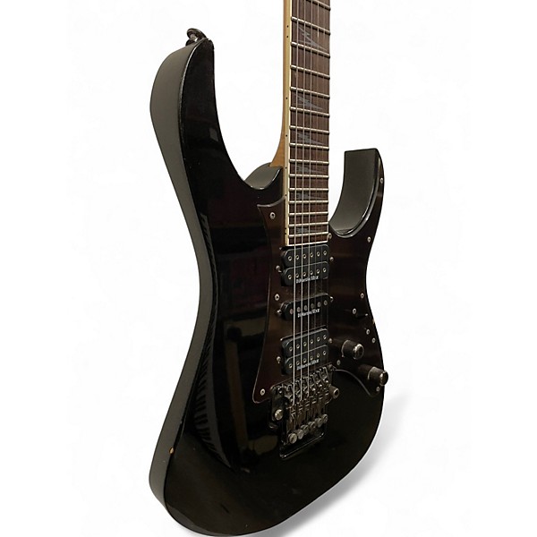 Used Ibanez RG2550 PRESTIGE Black Solid Body Electric Guitar Black ...