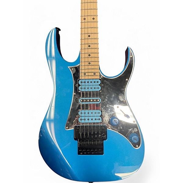 Used Ibanez Used Ibanez rg550 genesis Electron Blue Metallic Solid Body ...