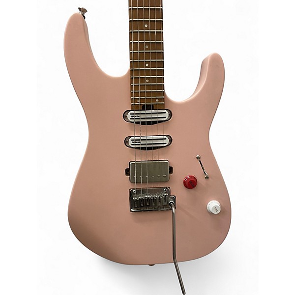 Used Charvel Used Charvel dk24 pro mod Shell Pink Solid Body Electric ...